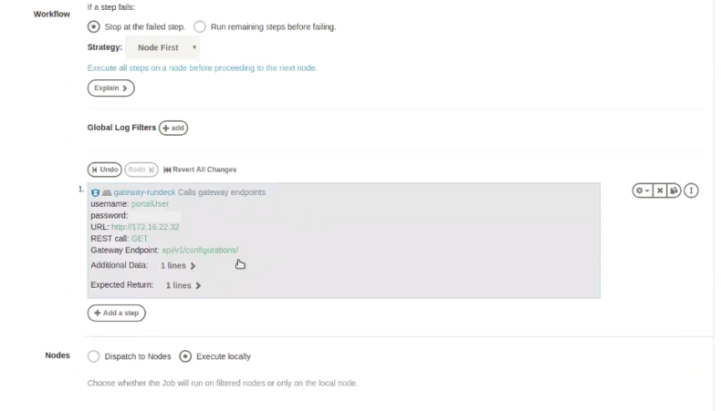 Schedule workflows with Rundeck integration – BlueCat Networks