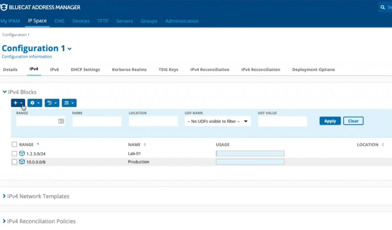 Simply configure BAM DNS and DHCP – BlueCat Networks