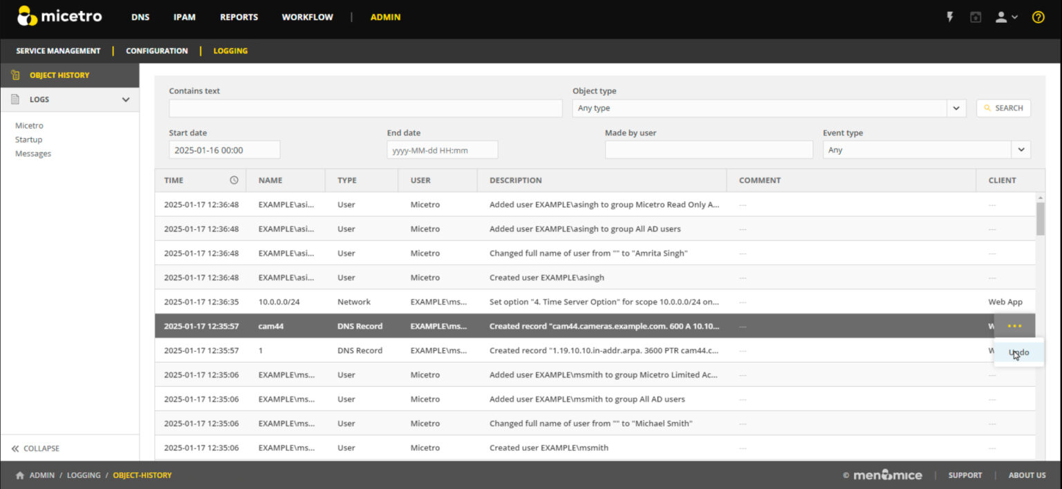 Enhance RBAC for Microsoft DNS and DHCP servers with Micetro – BlueCat ...