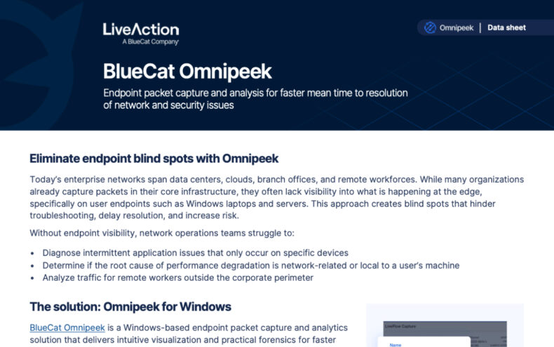 OmniPeek – BlueCat Networks