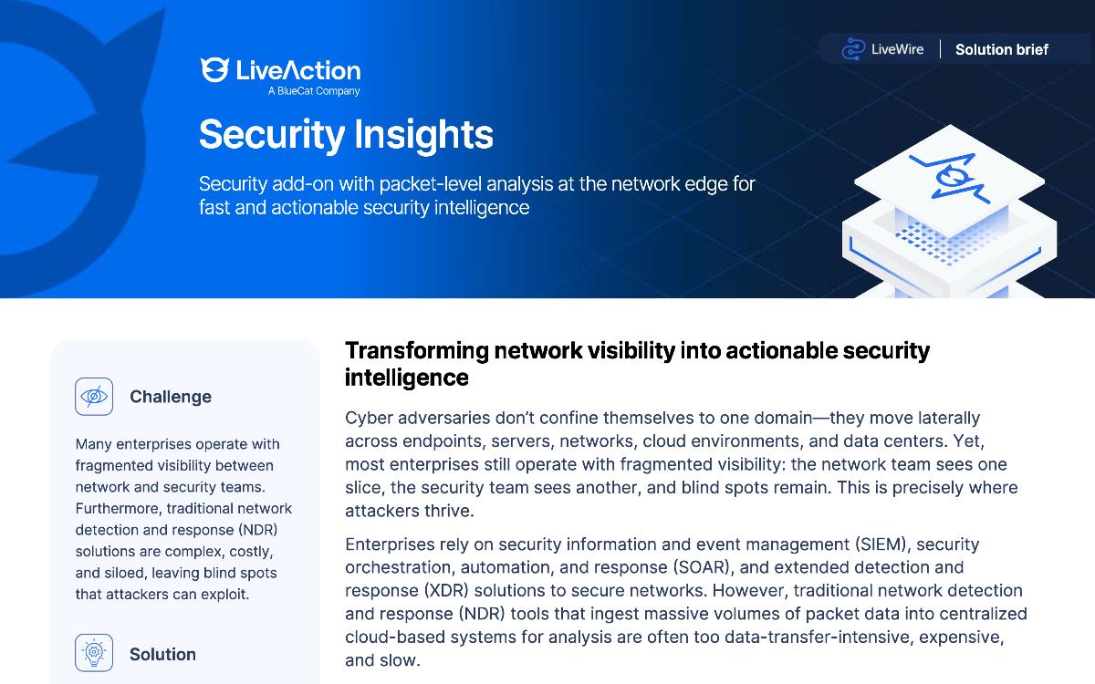 LiveNX – BlueCat Networks